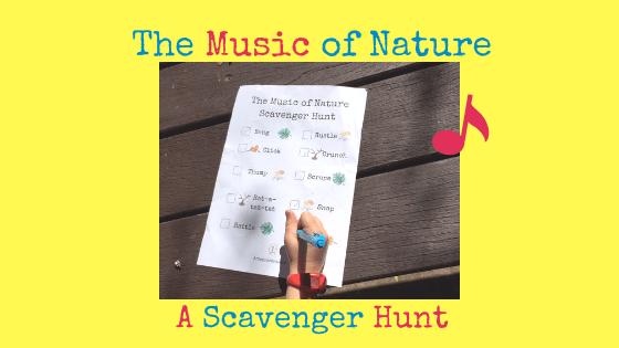 The Music of Nature - A Scavenger Hunt - Artsplorers